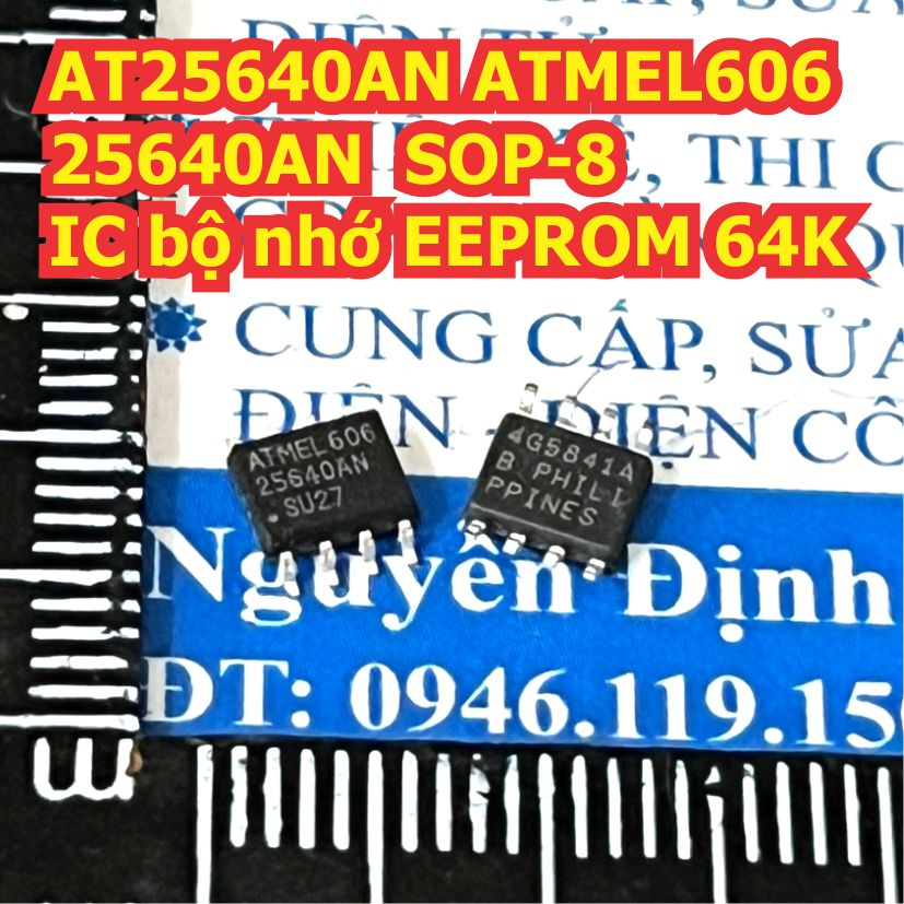 AT25640AN ATMEL606 25640 25640AN SOP-8 IC bộ nhớ EEPROM 64K kde4392 ...
