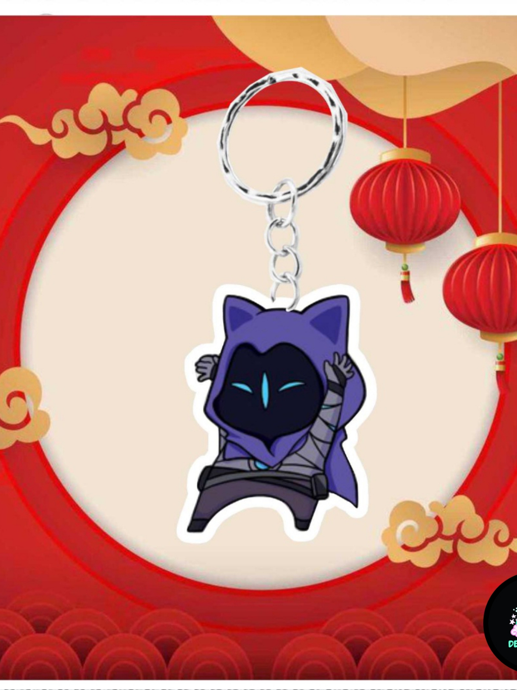 Móc khoá chibi OMEOW - Mèo Omen nhảy - VALORANT | Shopee Việt Nam