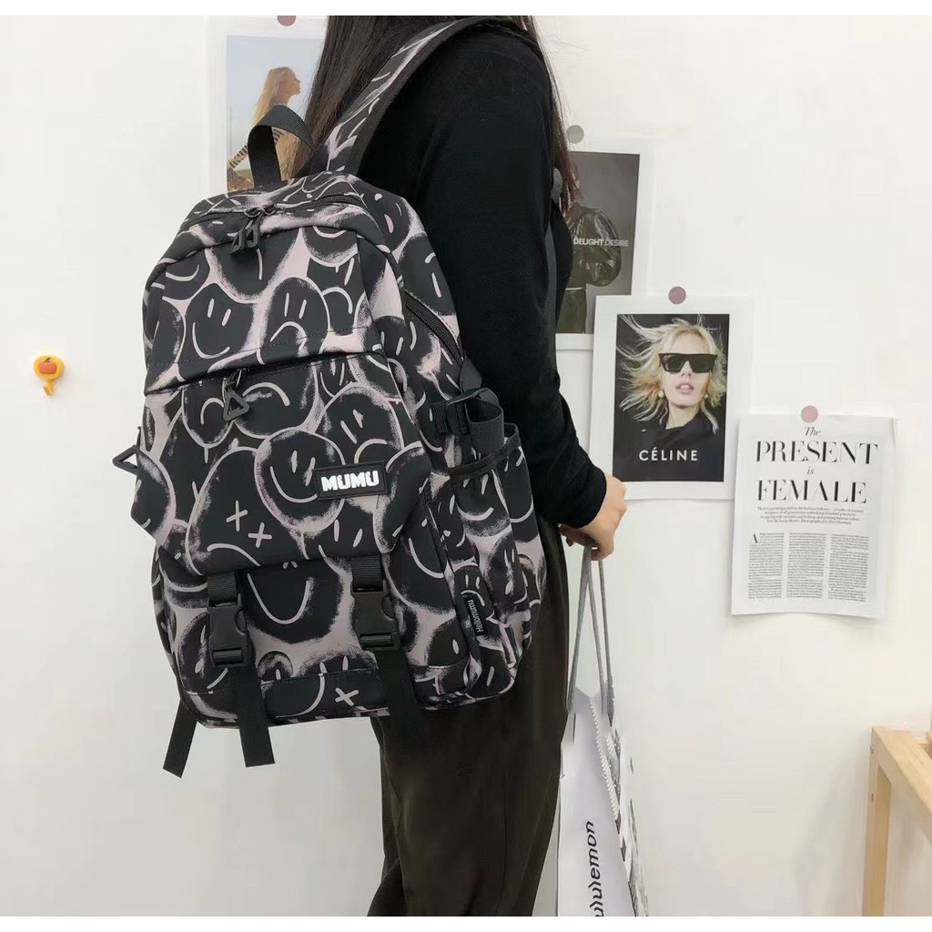 Balo nữ đi học đi chơi màu pastel thời trang dễ thương thiết kế kèm ...