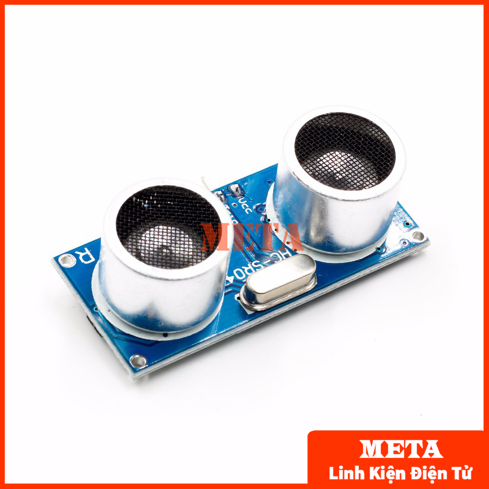 Module Cảm Biến Siêu Âm SRF04, HC SR04, HC-SR04 - Khung giá Đỡ Cảm Biến ...