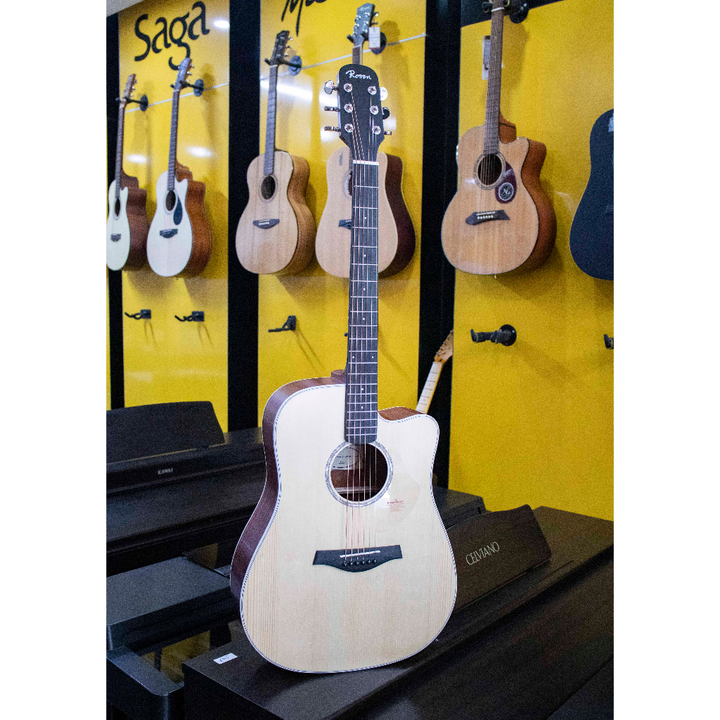 Đàn Guitar Acoustic Rosen N10 Chính Hãng - Tặng Kèm Bao Da, Capo, Pick ...