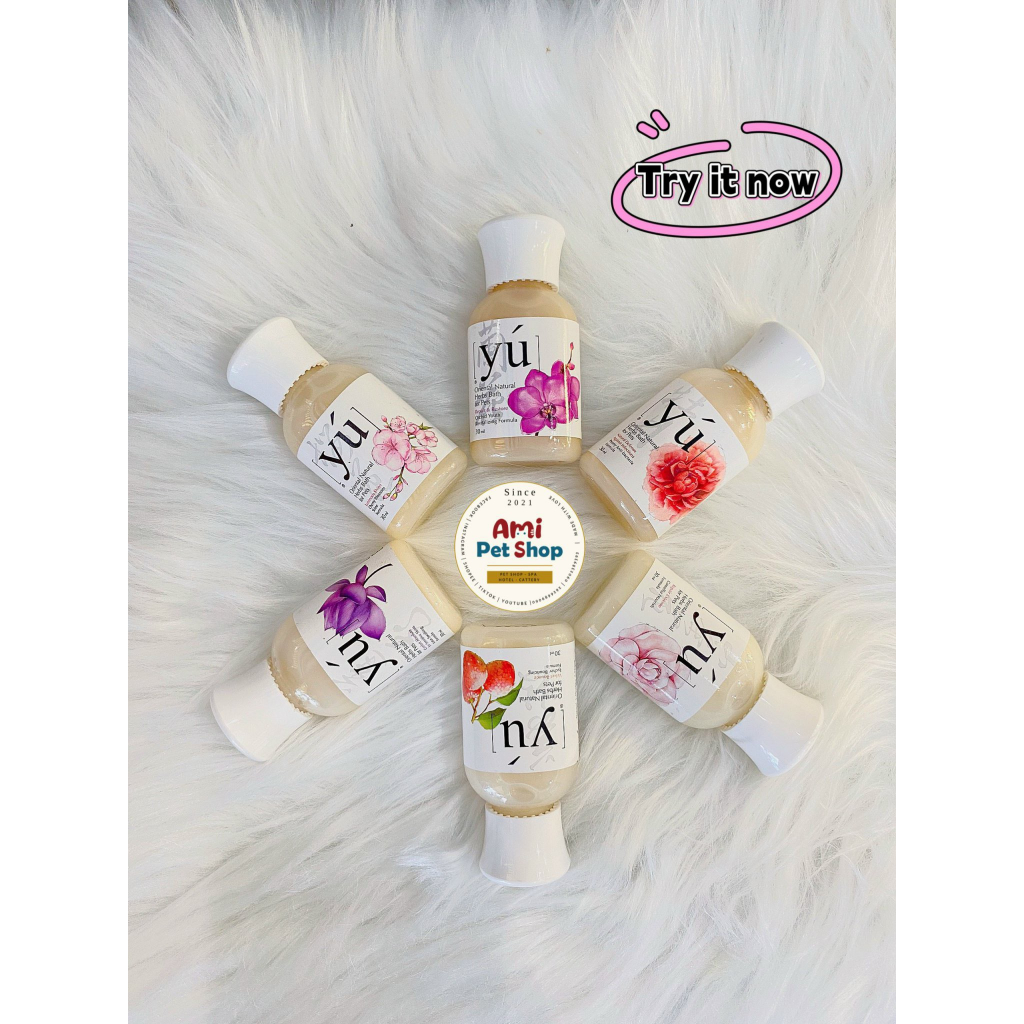 SỮA TẮM YÚ CAO CẤP CHÓ MÈO - SỮA TẮM NƯỚC HOA (30ML) | Shopee Việt Nam