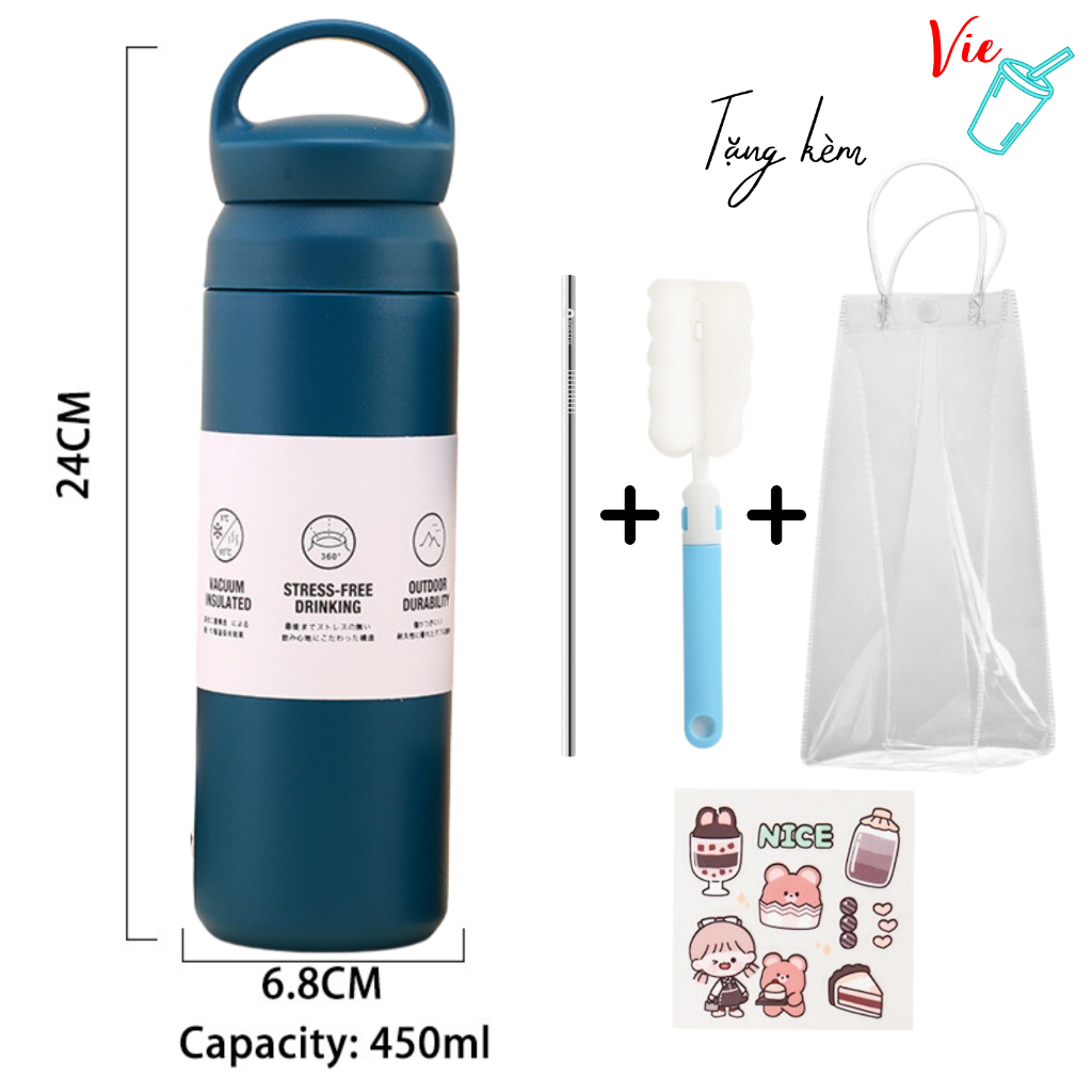 VIECUP Bình Giữ Nhiệt INOX 304 Ly Giữ Nhiệt Cao Cấp Phong Cách Nhật Bản ...