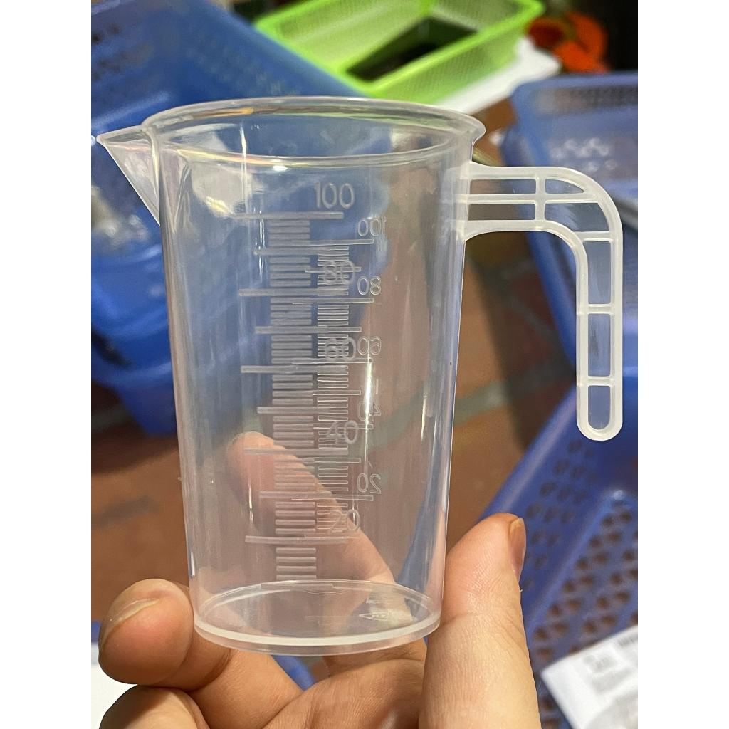 Ca đong ml nhựa định lượng cao cấp, có chia vạch 50ml 100ml 250ml 500ml 1000ml | Shopee Việt Nam