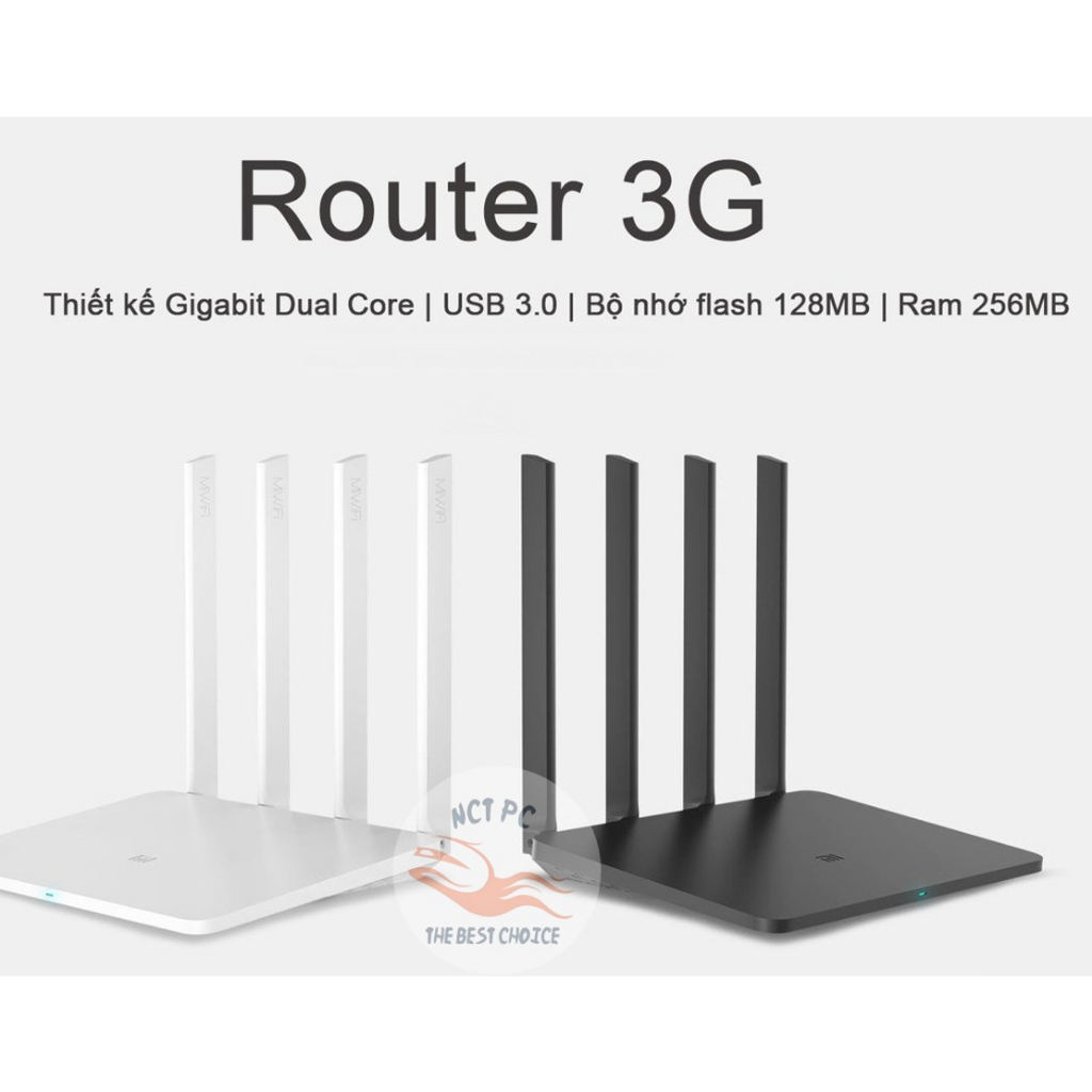 [Free up ROM] Bộ Phát wifi Xiaomi router 3G R3G V1 băng tần kép Wan Lan ...
