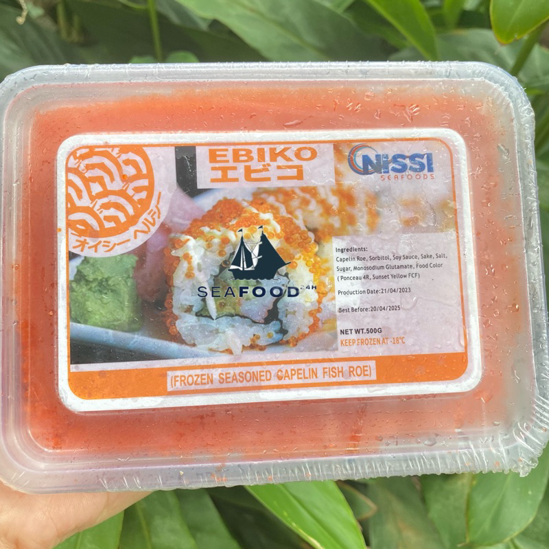 Trứng tôm Ebiko. Giá sỉ full hộp 500g. Hàng chuẩn Nhật | Shopee Việt Nam