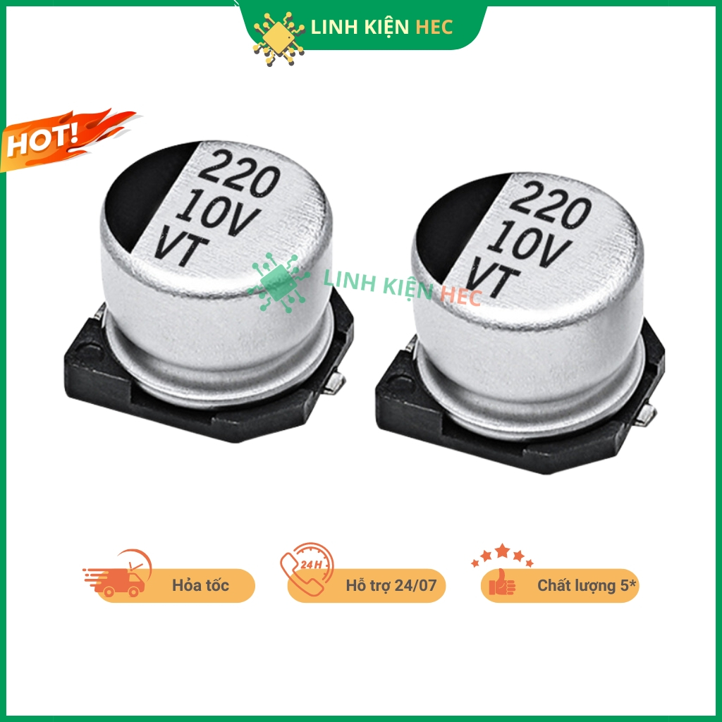 Tụ nhôm 10V 1000uF-47uF chất lượng cao linh kiện hec. | Shopee Việt Nam