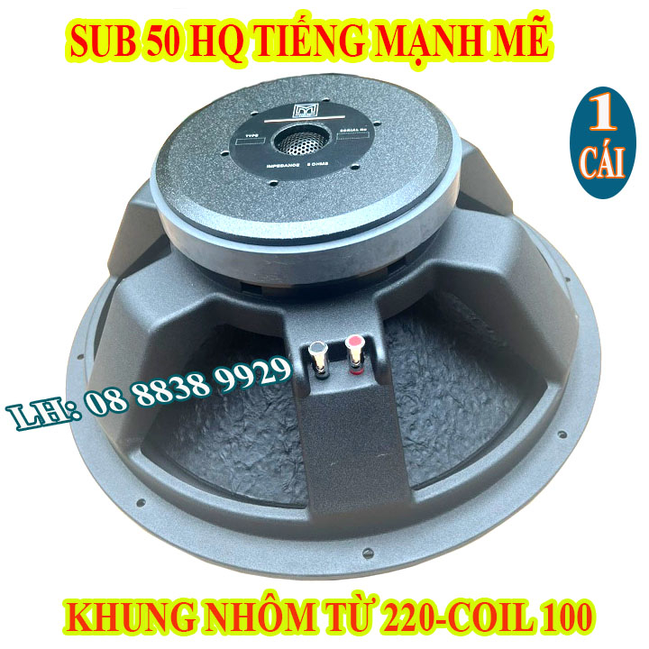 LOA SUB 50 MARTIN TỪ 220 COIL 100 KHUNG NHÔM UY LỰC CAO CẤP - GIÁ 1 LOA | Shopee Việt Nam