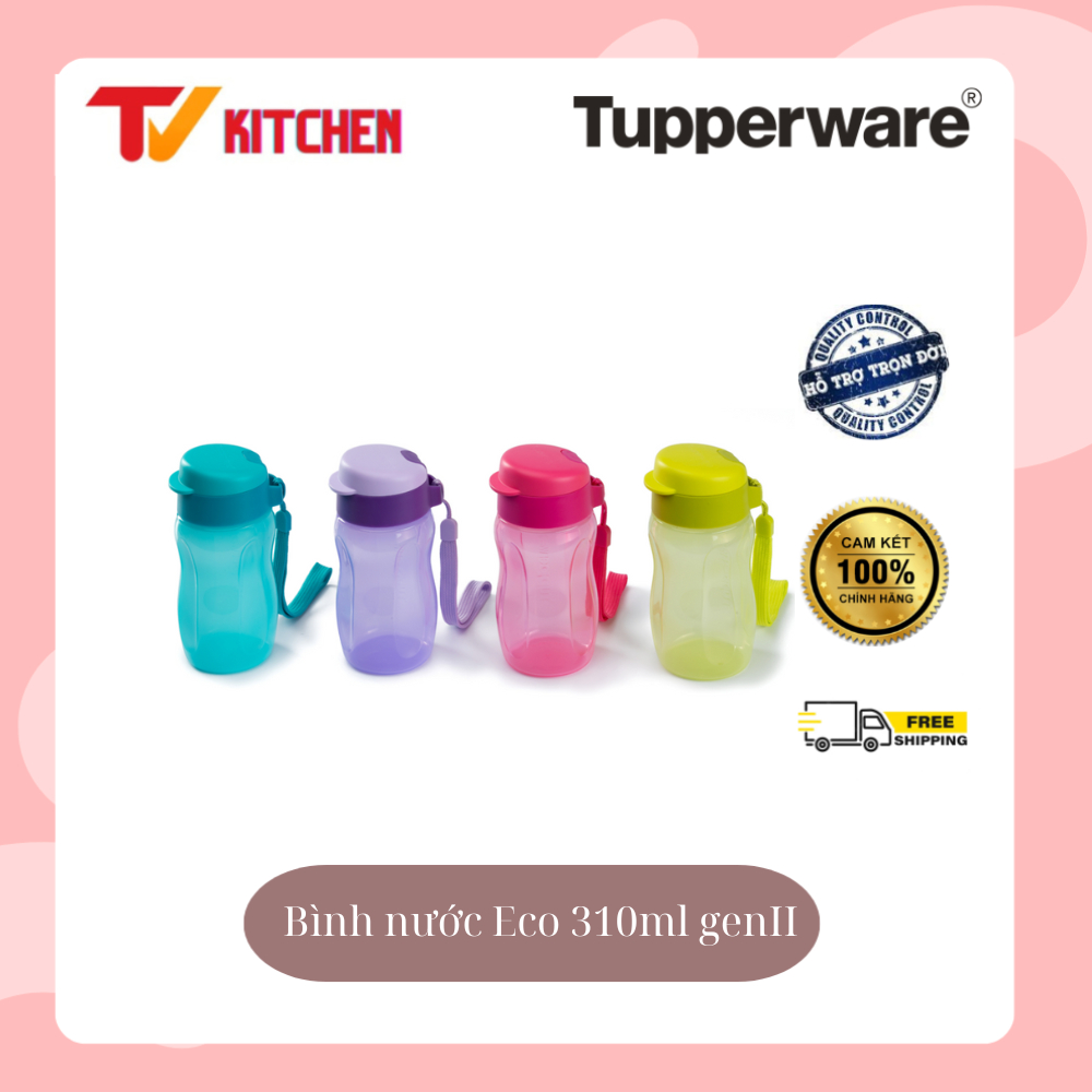 Bình Nước Eco Bottle Gen II 310ml Tupperware chính hãng nhựa nguyên sinh an toàn sức khỏe ...