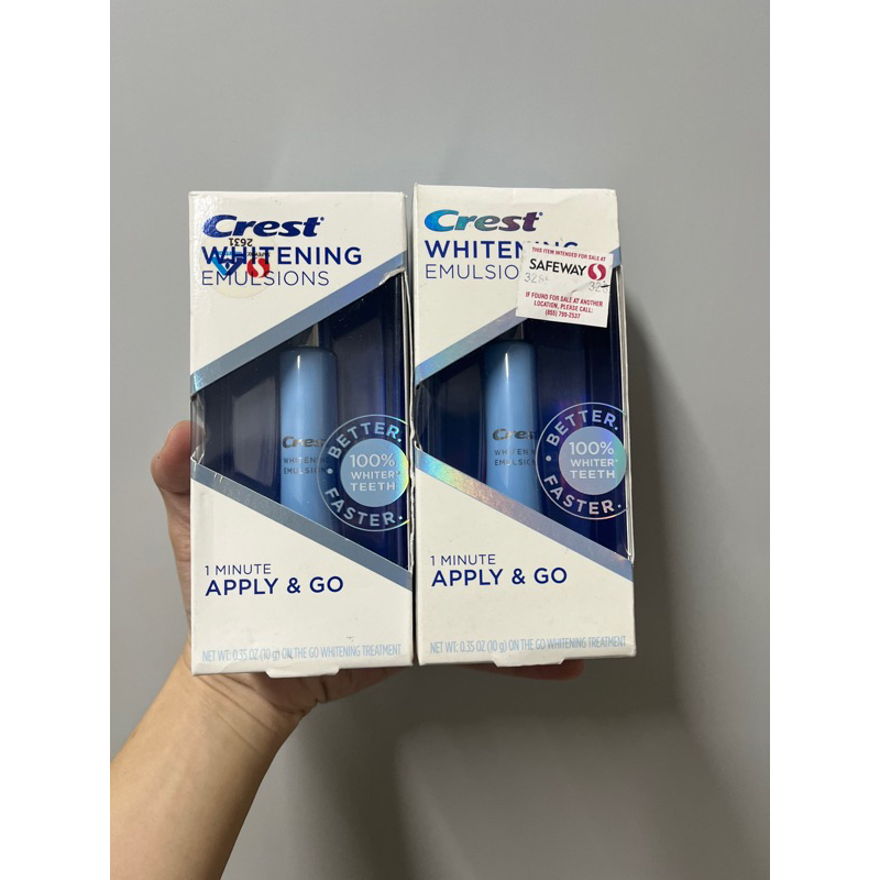 GEL TẨY TRẮNG RĂNG CREST APPLY & GO 10ML | Shopee Việt Nam