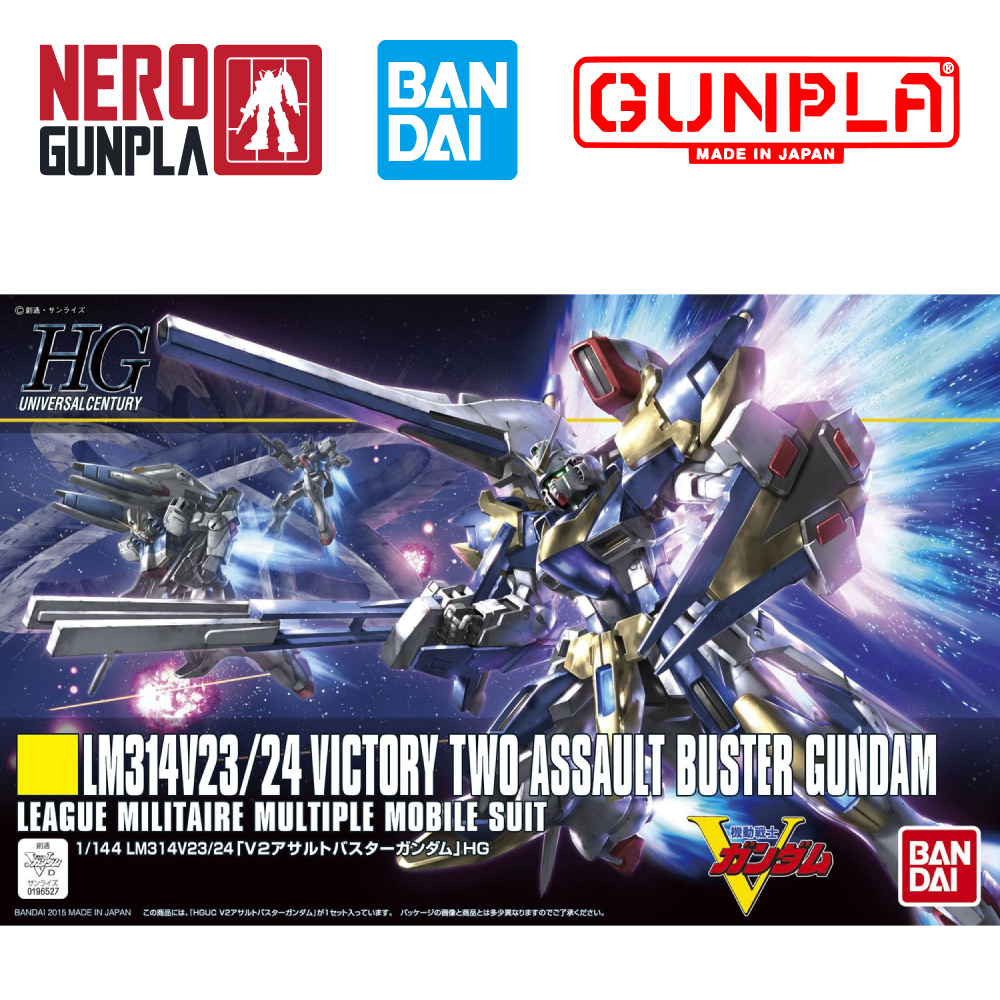 Mô Hình Lắp Ráp Bandai Gunpla HG UC 1/144 Victory Two Assult Buster ...