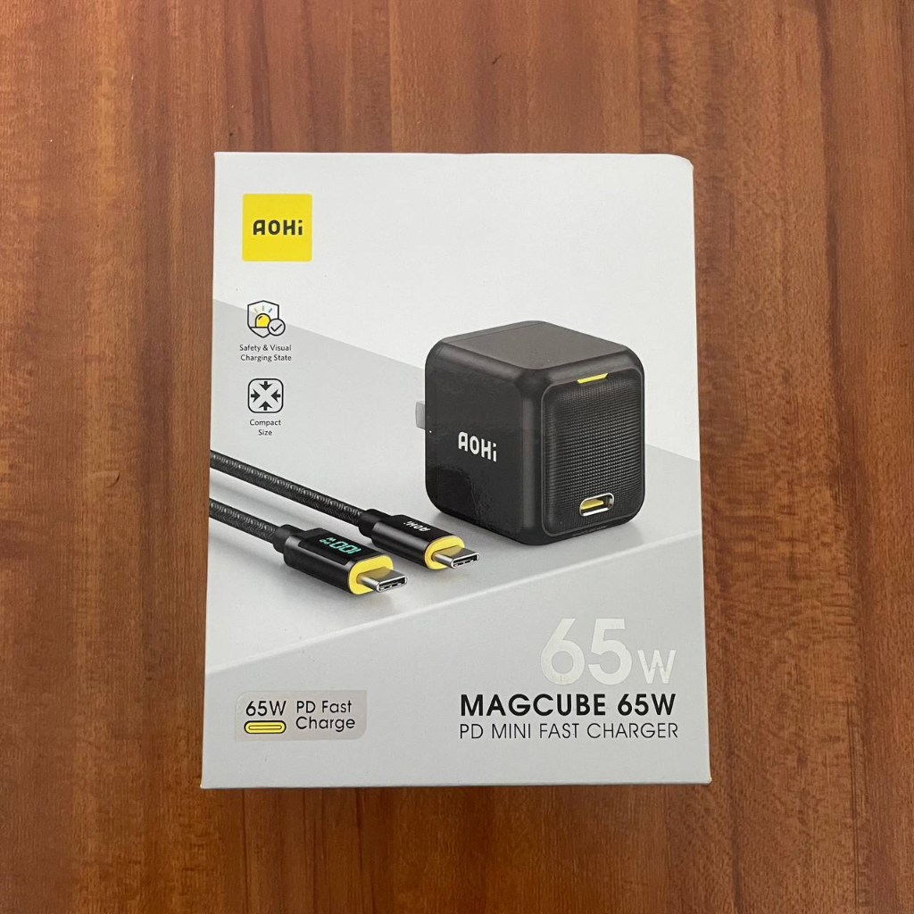 Bộ Sạc Nhanh AOHi 65W GaN4 Type C - Hỗ Trợ Sạc PD/QC/FCP, Có Đèn Báo Khi Sạc - Chính Hãng ...