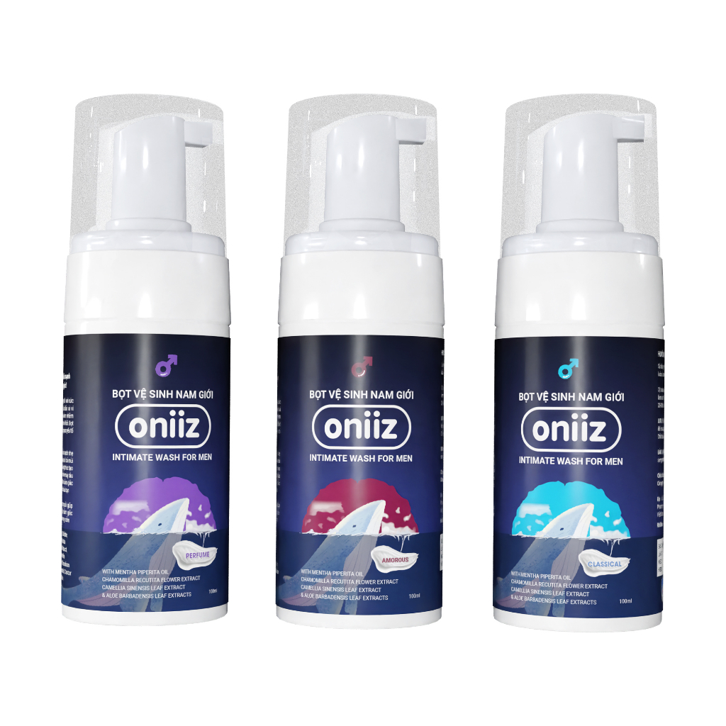Bọt vệ sinh nam giới Oniiz Dung dịch tạo bọt hương nước hoa 100ml ...