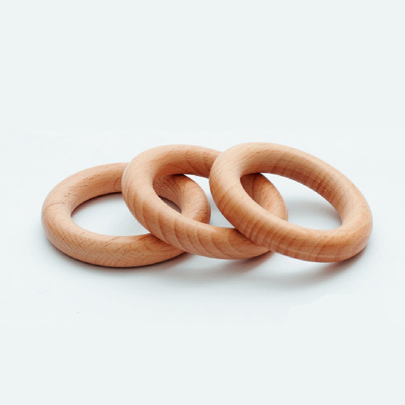 Vòng gỗ đồ chơi tập cầm nắm vòng luyện tay đồ chơi giáo dục vận động ...