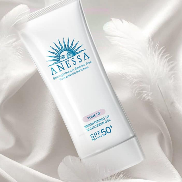 Gel chống nắng Anessa Tone Up Brightening UV Sunscreen SPF50+ PA++++ 90g | Shopee Việt Nam