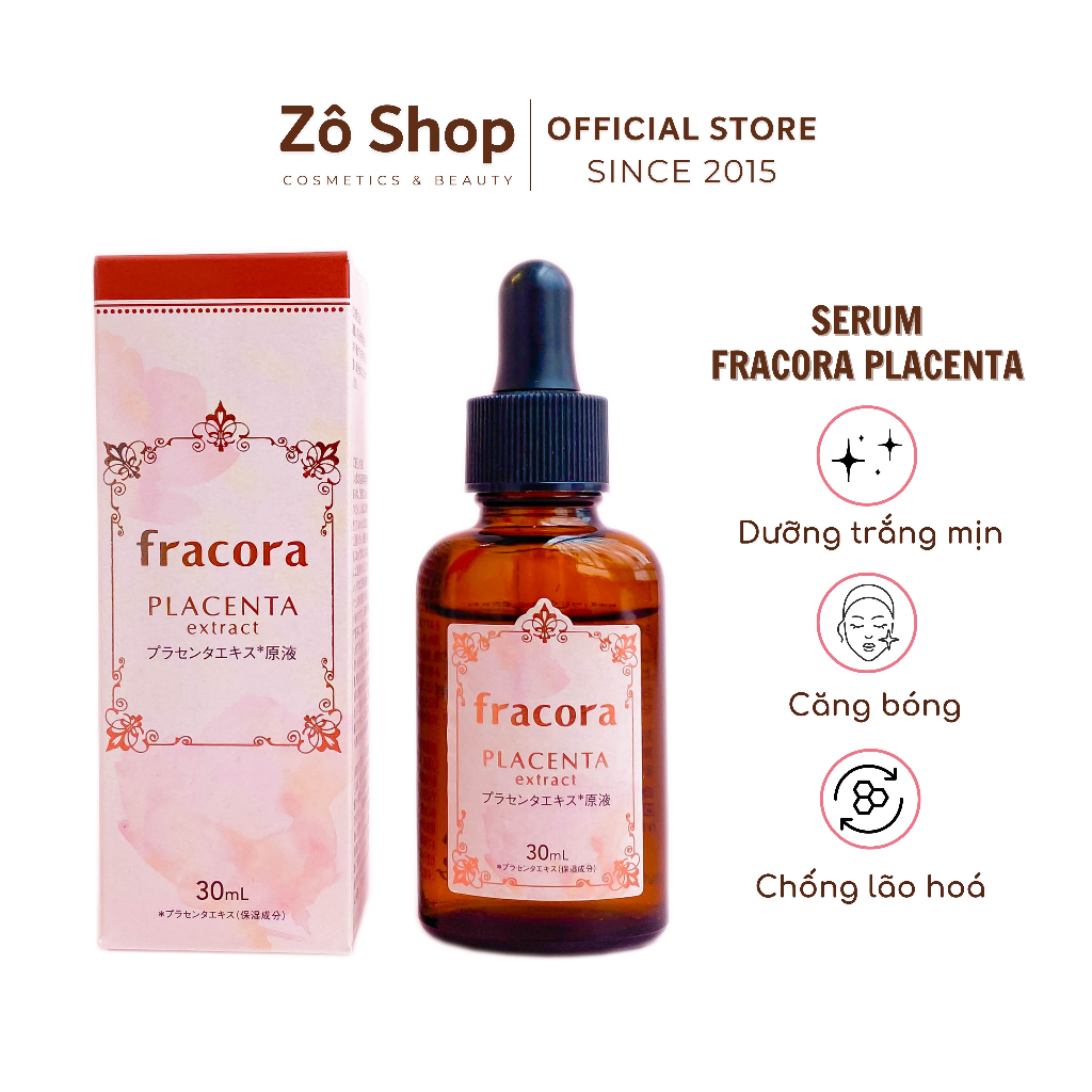 [Nhập Khẩu] Serum Fracora Placenta Dưỡng Trắng, Căng Bóng, Phục Hồi Da ...