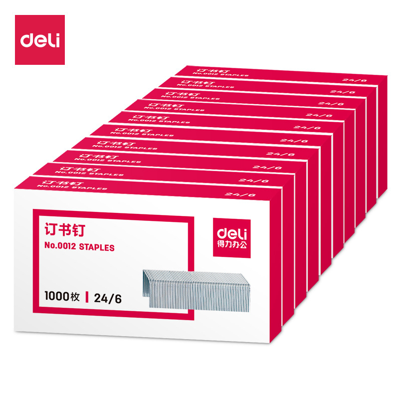 Kim Ghim Mạnh Deli 0012 Kim Ghim Đa Năng 24/6 Gim Sách Dày Lớp Ghim ...