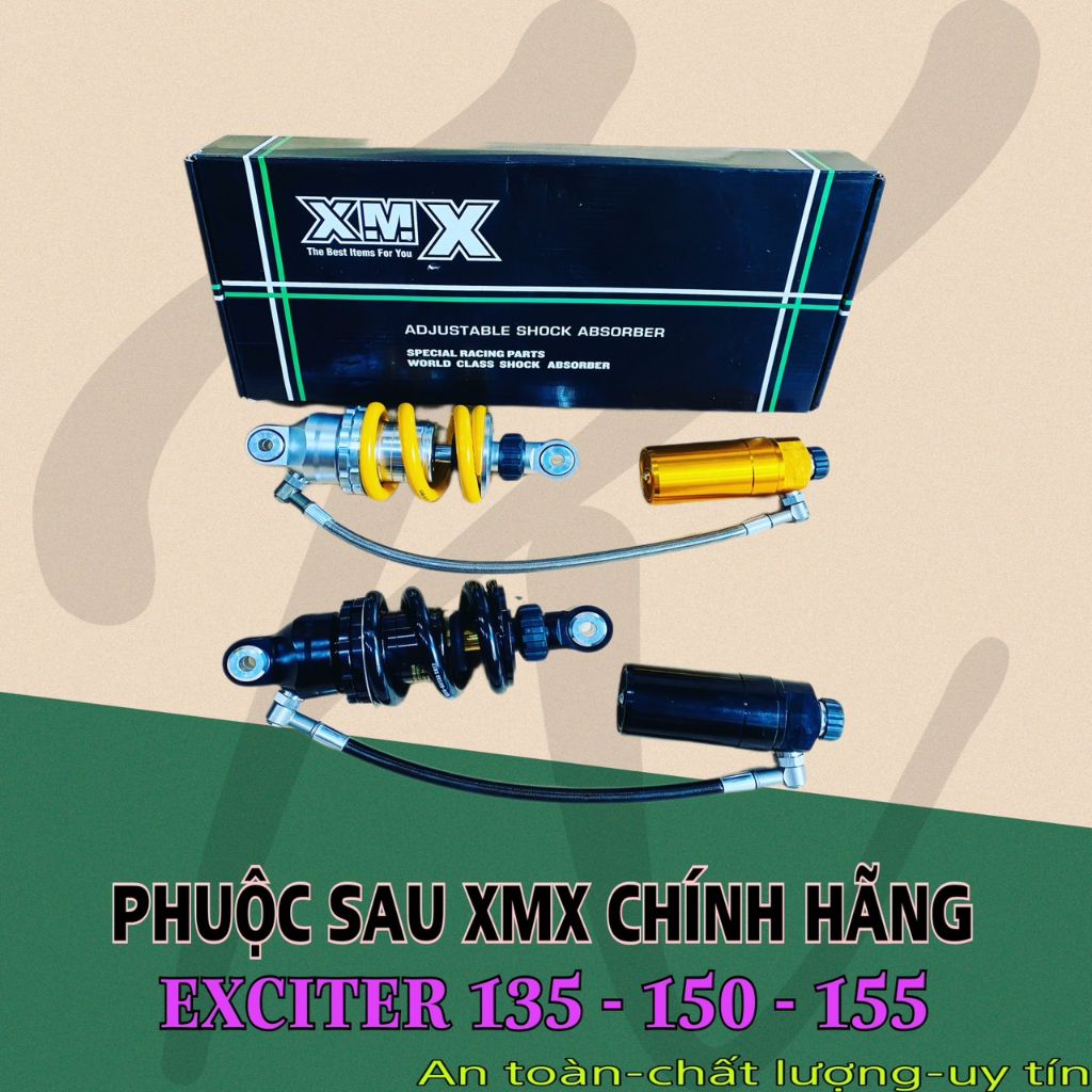 Phuộc XMX cho xe Exciter 135-150 bình dầu xoay | Shopee Việt Nam