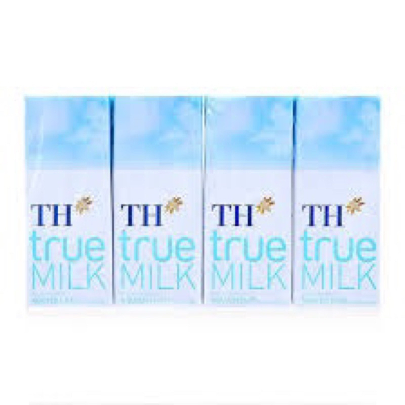 Sữa TH True Milk không đường 180ml. | Shopee Việt Nam