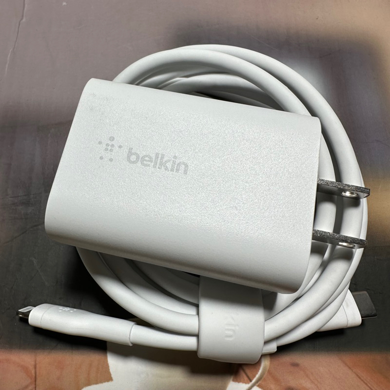 Bộ Sạc Belkin PD/PPS 25W + Cáp C to Light Belkin Flex LikeNew(No Box ...
