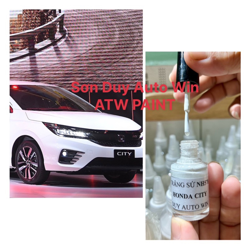 Sơn chấm màu trắng sứ NH578 Honda City thế hệ 5 | Shopee Việt Nam