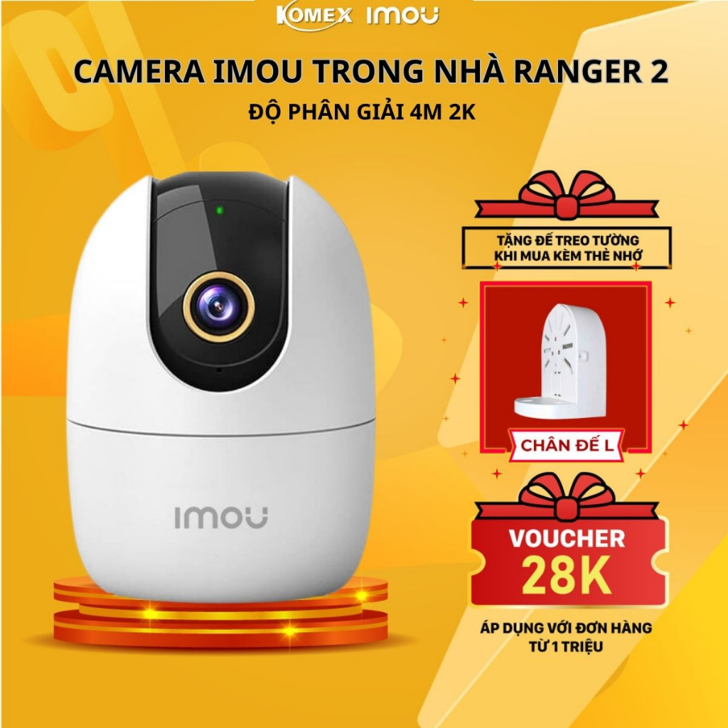 Camera wifi trong nhà imou ranger 2 A42 4M đàm thoại 2 chiều có cảnh ...