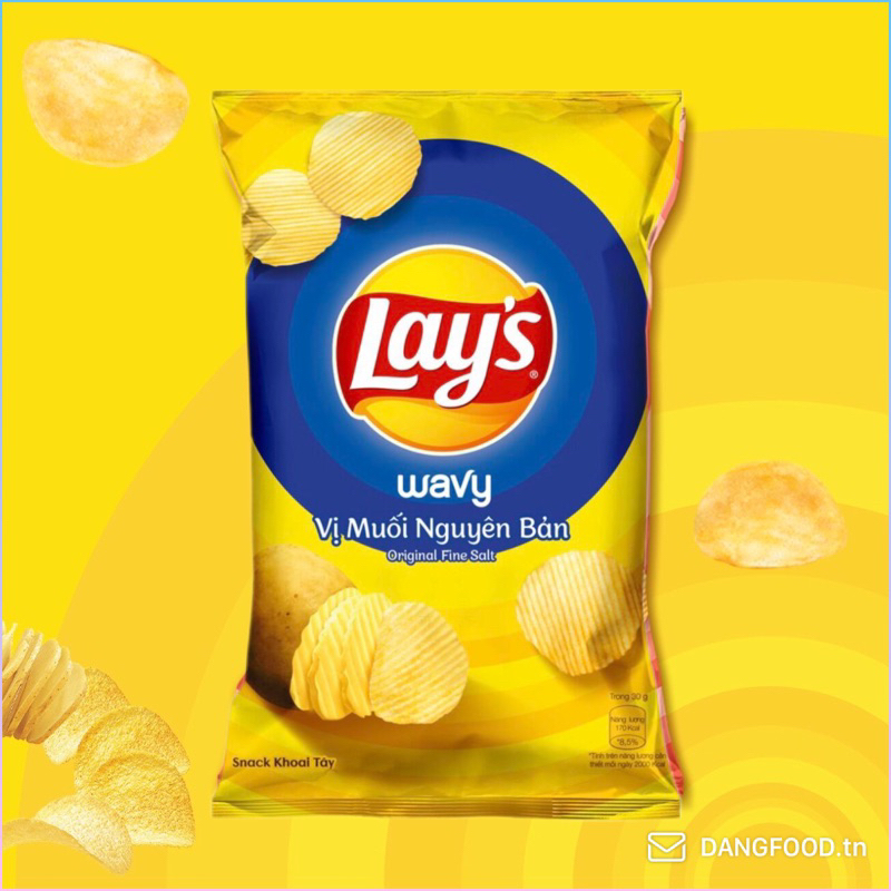 Snack Lays Đầy Đủ Các Vị Lựa Chọn 30gr - Hàng Chất Lượng - 1 Đổi 1 : Vị Tảo - Vị Bò - Vị Sườn ...