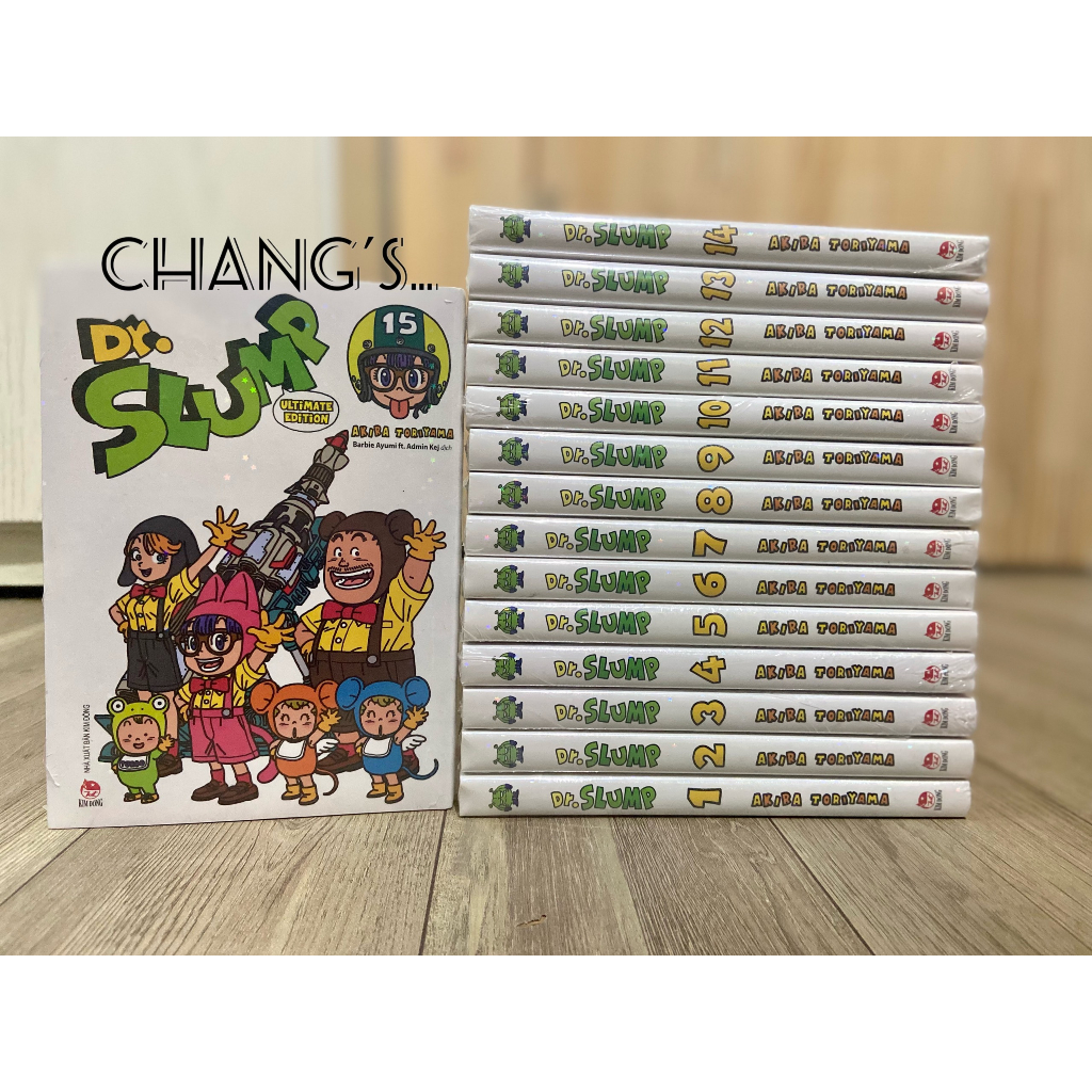 Truyện tranh Dr. Slump Ultimate Edition trọn bộ 15 tập (Hết Boxset ...