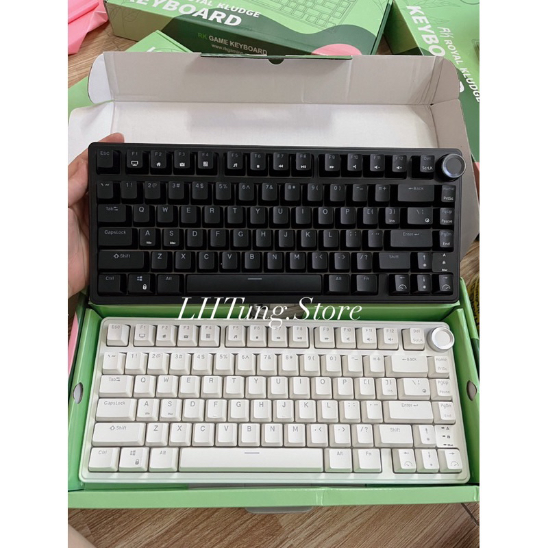 [SẴN GIAO BẢN PRO] Bàn phím cơ không dây RK R75 Pro | Full phím 3 mode ...