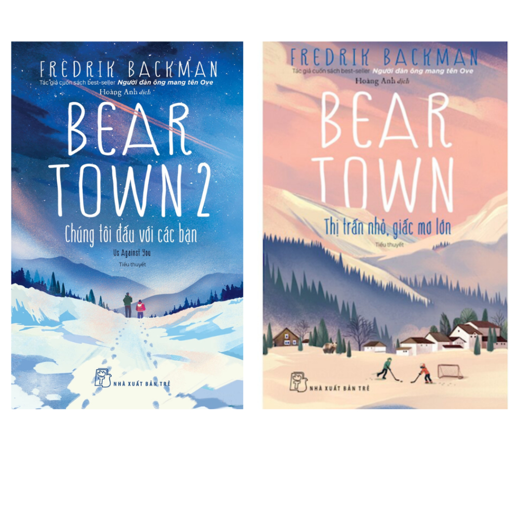 Sách NXB Trẻ Combo 2 Cuốn: BEAR TOWN - Thị Trần Nhỏ, Giấc Mơ Lớn + Chúng Tôi Đấu Với Các Bạn ...