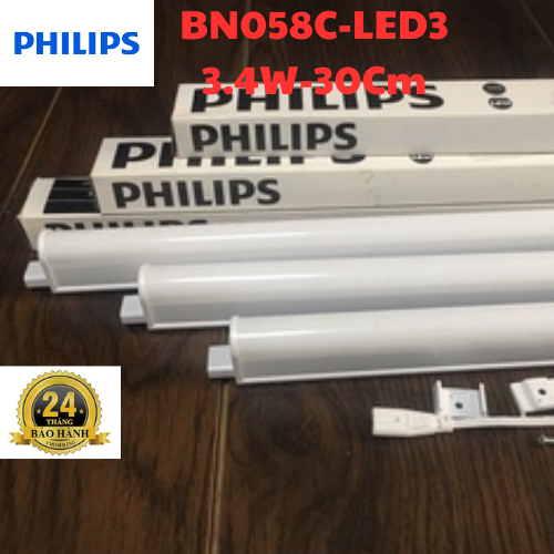 [CHÍNH HÃNG] Đèn Led Philips T5 BN058C Led3 L300 30CM Công Suất 3.4W Đèn Led Hắt Trần Bảo Hành 2 ...