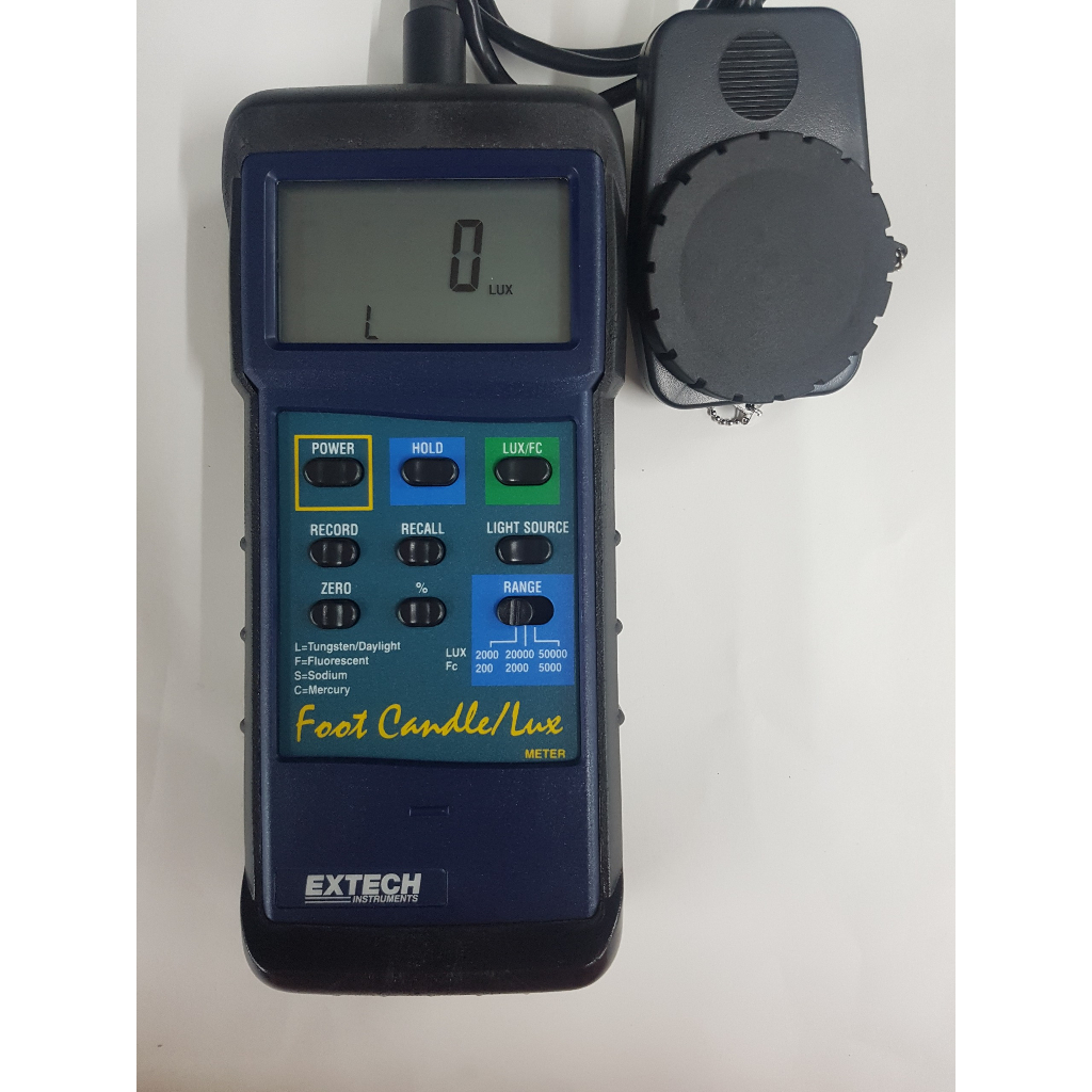 [ EXTECH 407026 CHÍNH HÃNG ] Máy đo cường độ ánh sáng Extech 407026 ( 0 - 50000 Lux ) - Hình ...