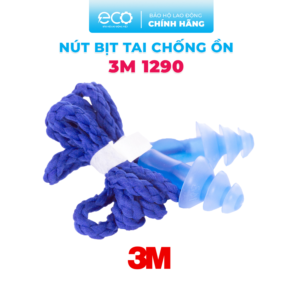 Nút bịt tai chống ồn 3M 1290 có dây | Shopee Việt Nam