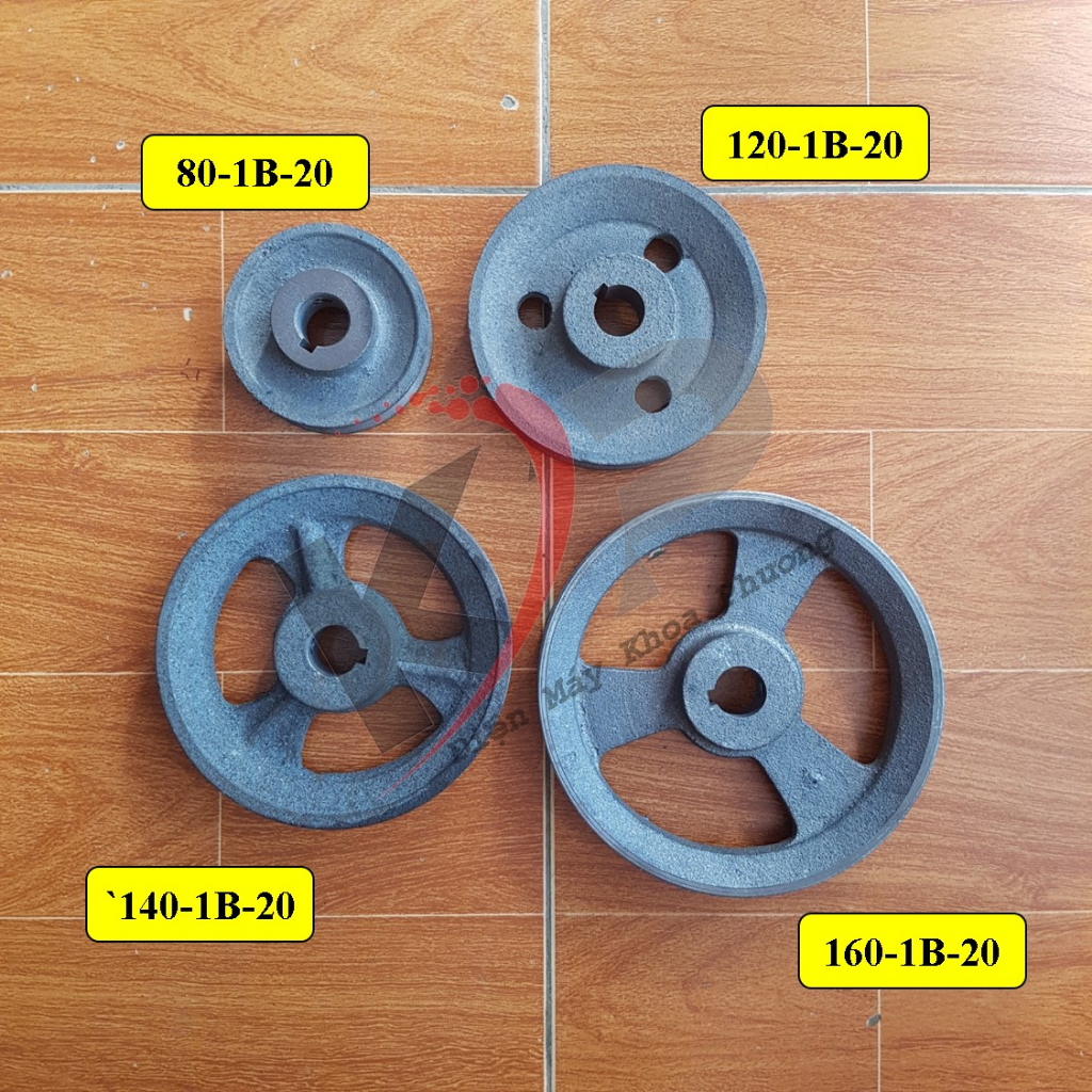 Puly Buly Động Cơ Trục 20 1 Rãnh Bản B phi 80 120 140 160 | Shopee Việt Nam