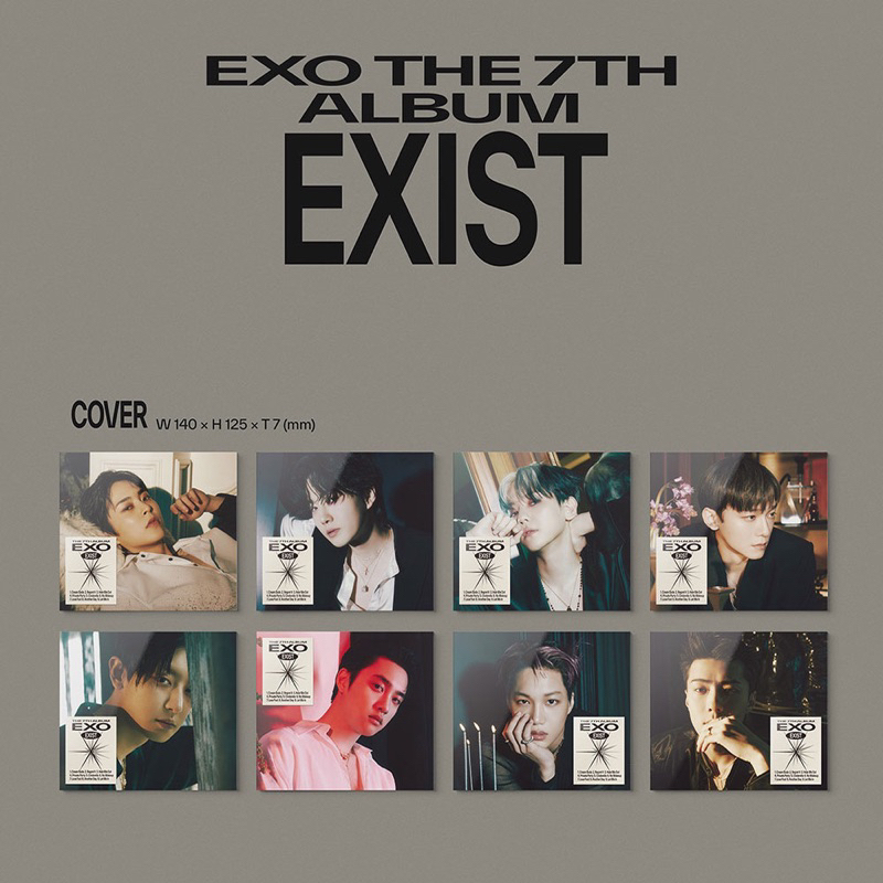 SẴN ALBUM EXO-EXIST SEAL, Digi/ smini ( Xiumin, Suho, Baekhyun, Chen ...