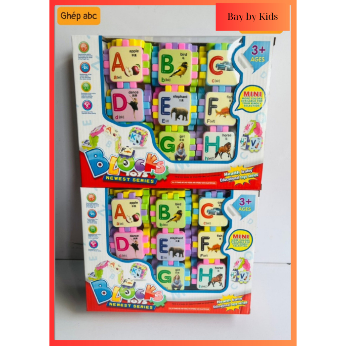 Bộ ghép chữ ABC, đồ chơi chữ cái ABC cho bé nhận biết chữ cái | Shopee ...