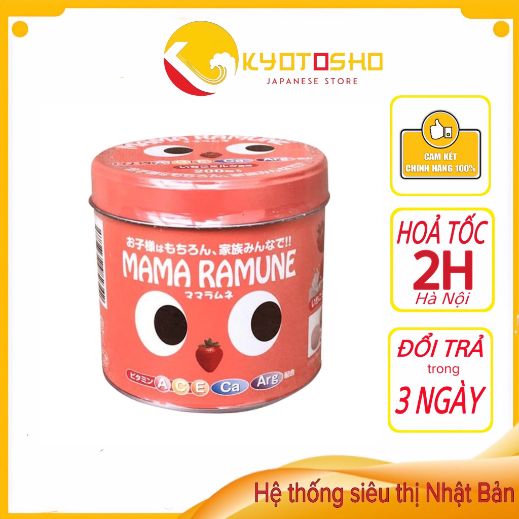 KẸO BIẾNG ĂN NHẬT BẢN MAMA RAMUNE 200 VIÊN | Shopee Việt Nam