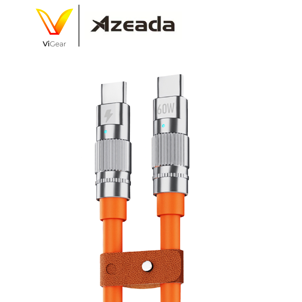 Cáp sạc nhanh C to C Azeada PD-B61a 60W | Shopee Việt Nam
