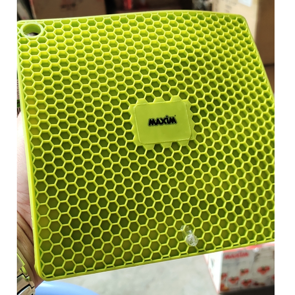 Miếng lót nồi, Giá lót nồi, dụng cụ hấp, nắp nồi Silicone Maxim 02548 ...