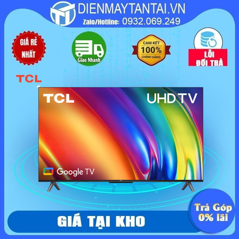 43P745 - Google Tivi TCL 4K 43 Inch 43P745 (Voice Control) | Shopee ...
