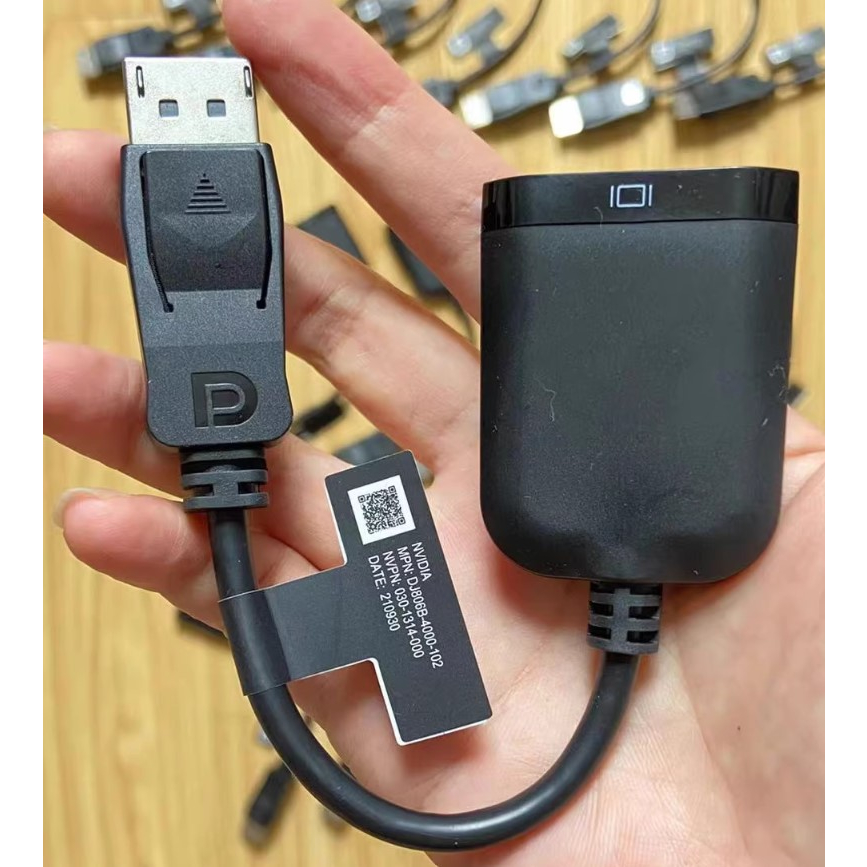 [Original] Cáp chuyển đổi NVIDIA DisplayPort 1.4 To HDMI 2.0A theo card ...