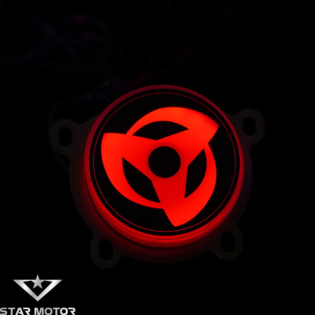 Mặt xoay Sharingan kèm Led gắn demi, độ lé bi cầu | Shopee Việt Nam