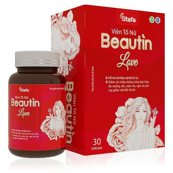 VIÊN TỐ NỮ DR.BEAUTIN LOVE Hộp 30 viên | Shopee Việt Nam