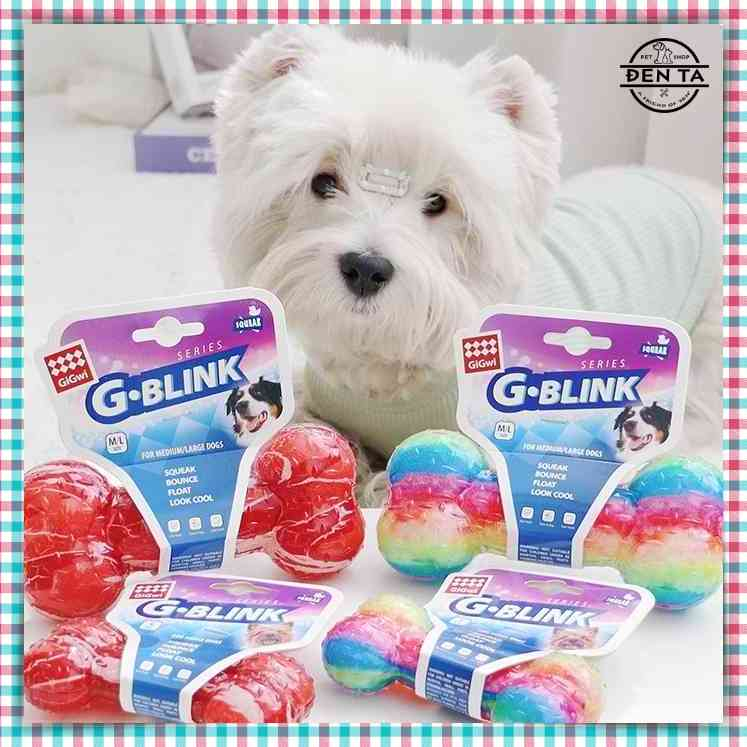 GiGwi G.Blink xương chút chít cao su nảy đồ chơi cho chó – Đen Ta pet shop | Shopee Việt Nam