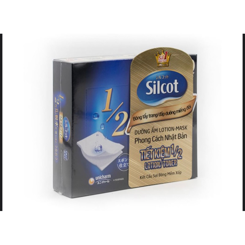Bông trang điểm Silcot hộp 40 miếng | Shopee Việt Nam