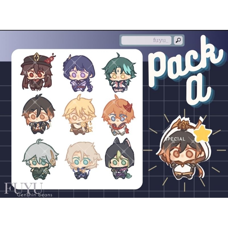 [ Gacha ] Standee mini Genshin Impact ( đọc kĩ mô tả ) | Shopee Việt Nam