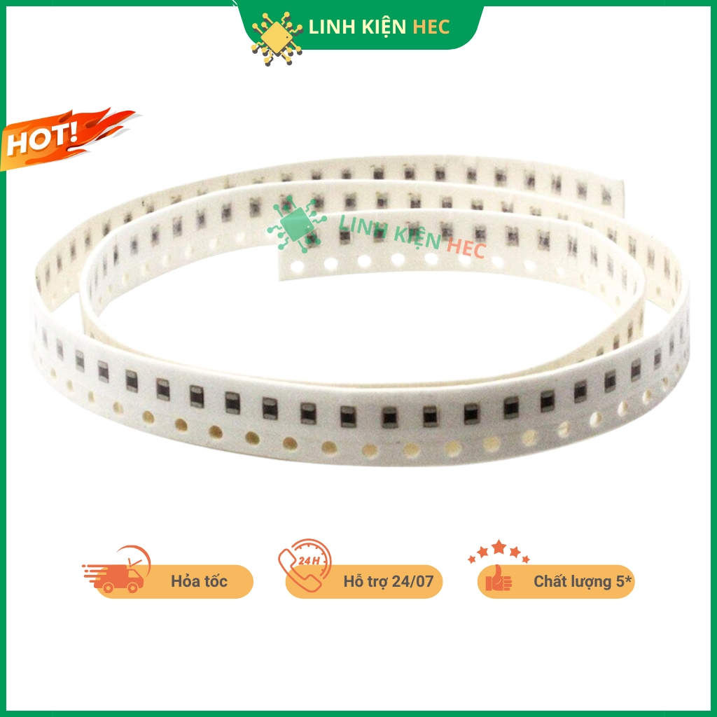 Tụ dán 0805 SMD 51pF - 1pF chất lượng cao (dây 10c) linh kiện hec ...