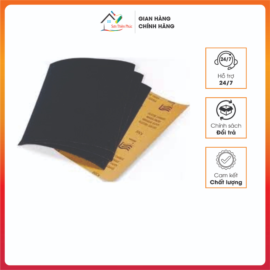 Giấy nhám tờ A4. Có tác dụng mài mòn các bề mặt như tường, gỗ, thạch cao, kim loại | Shopee Việt Nam