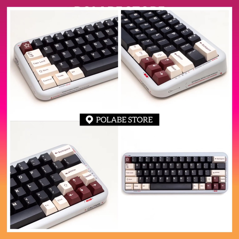 Keycap Cherry ROME Cherry Profile chất liệu ABS bàn phím cơ Polabe ...