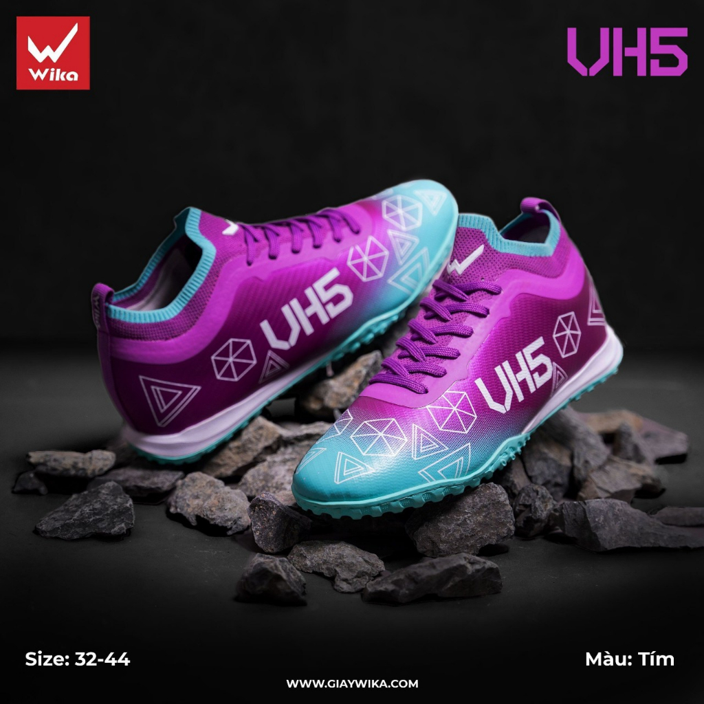 [TẶNG TẤT] Giày Đá Bóng 𝐖𝐈𝐊𝐀 𝐕𝐇𝟓 - Size từ 34 - 44 - Hàng Chuẩn Chính ...